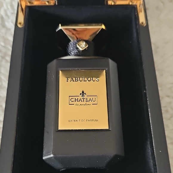 Chateau | Accessories | Chateau Fabulous Black And Gold Mens Fragrance ...